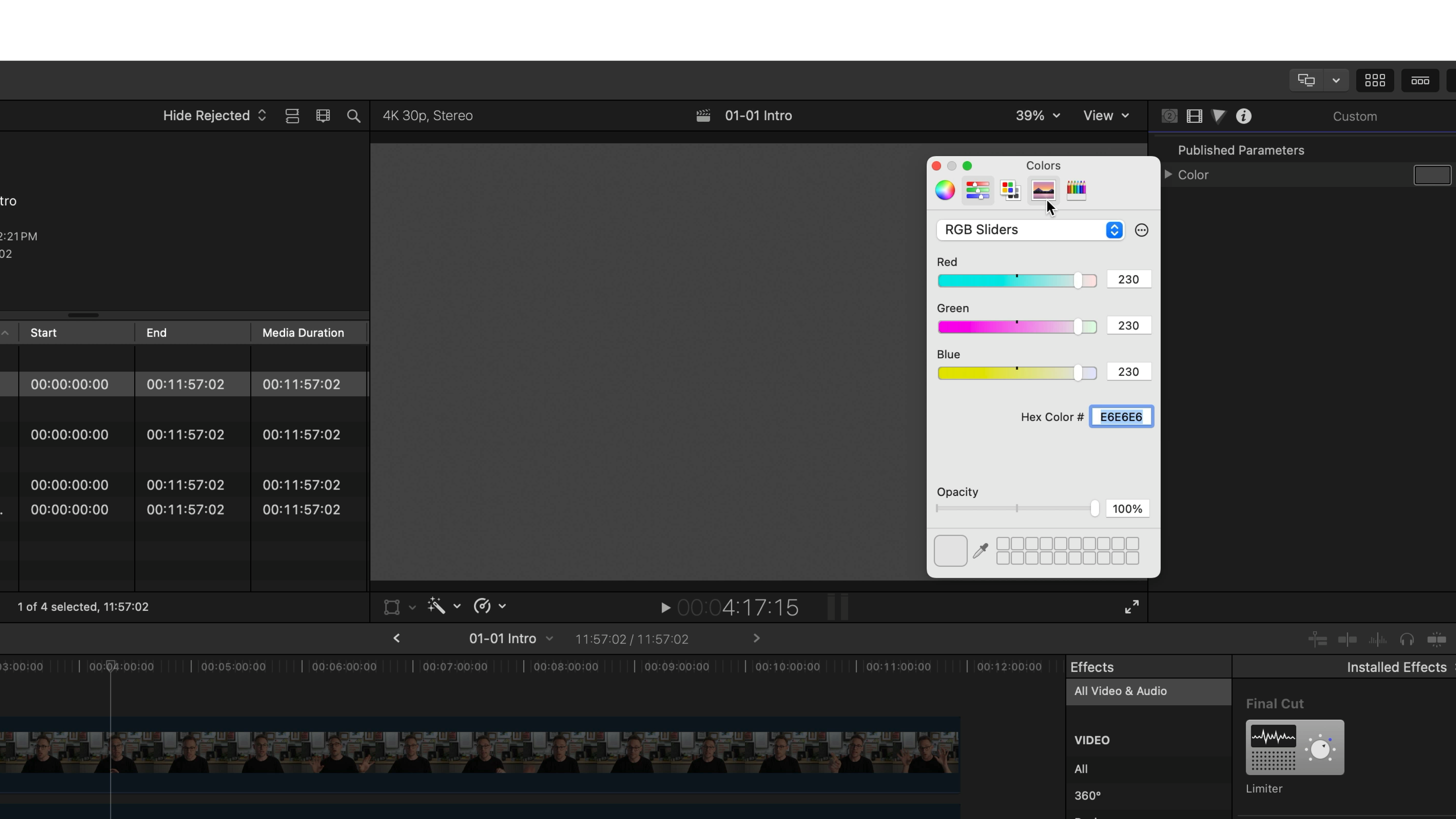 Final Cut Pro UI - Final Cut Pro for Screencasters