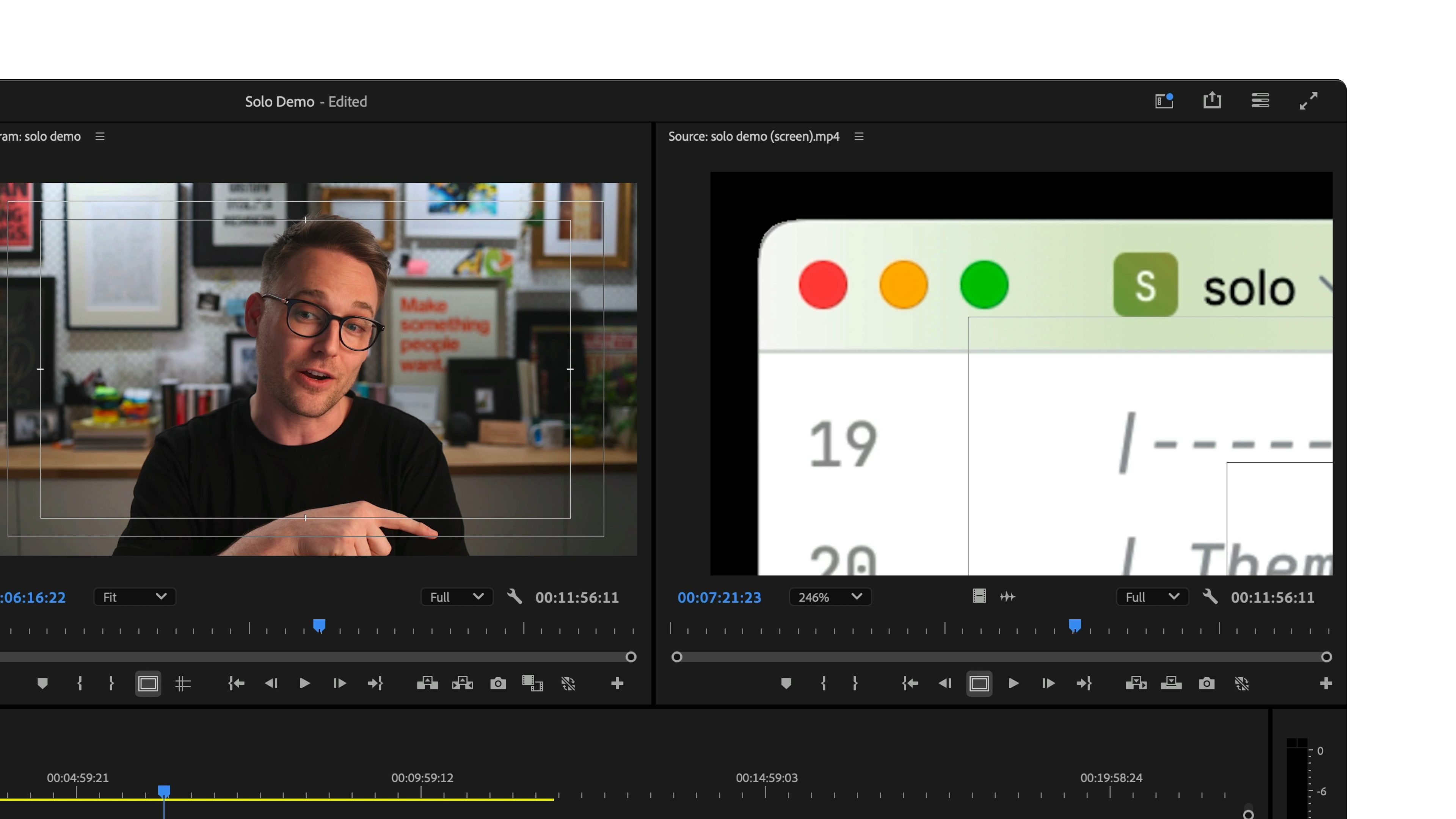 Editing the facecam - Premiere Pro for Screencasters